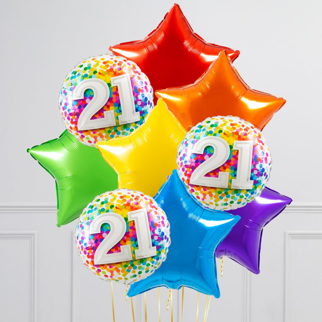 21st Birthday Balloons Delivered | Balloonfactory.ie – BalloonFactory.ie