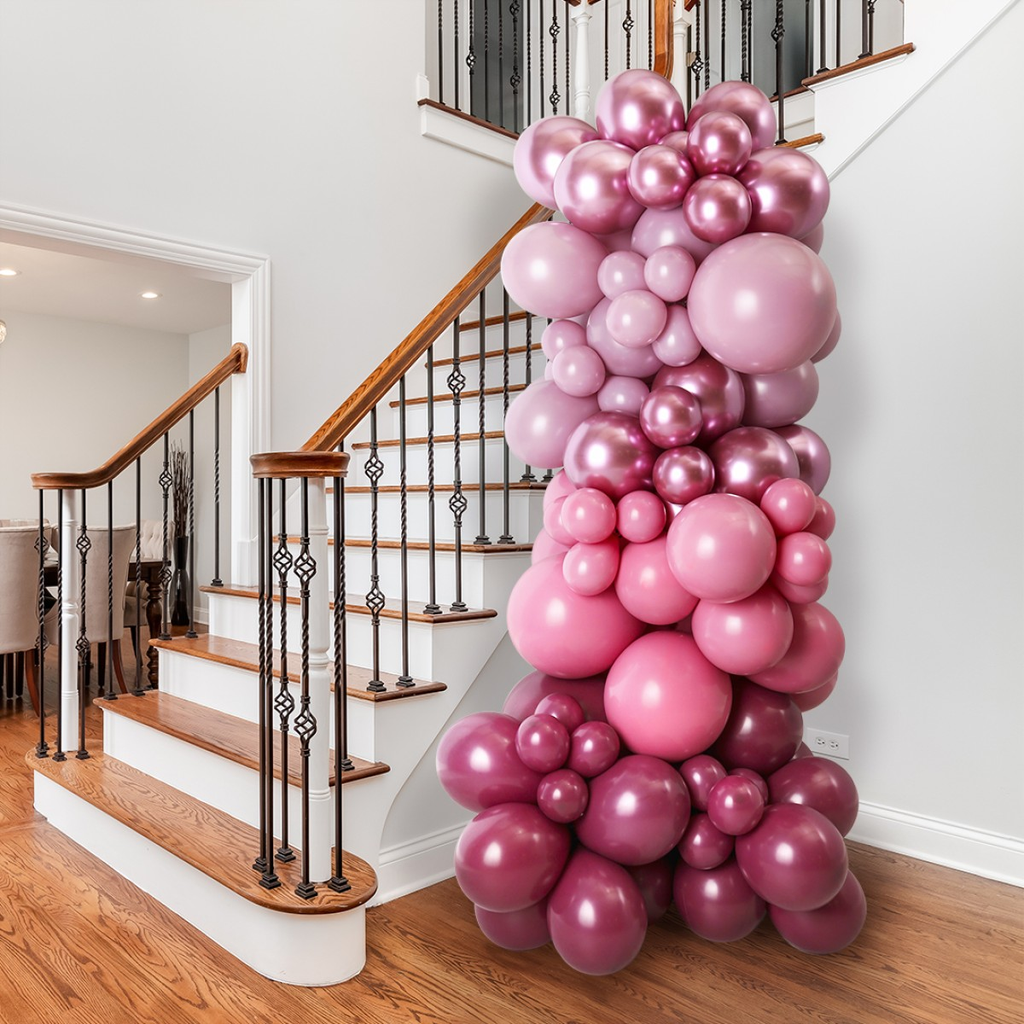 Balloon Pillars Delivered Ready-Made | Balloonfactory.ie ...