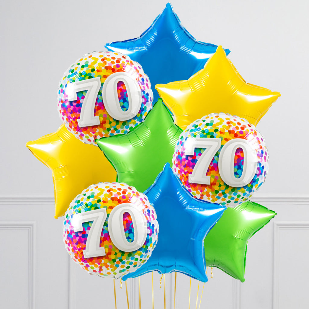 70th Birthday Balloons Delivered | Balloonfactory.ie – BalloonFactory.ie