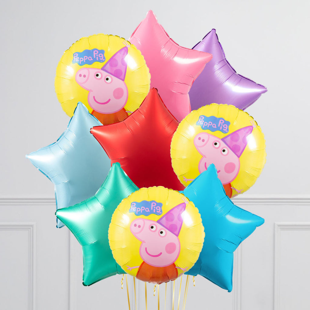 Peppa Pig Birthday Balloons Delivered | Balloonfactory.ie ...