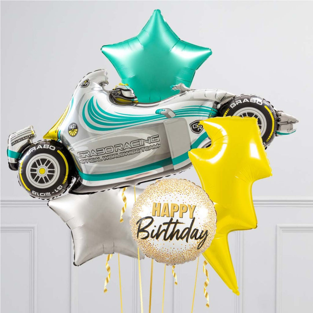 Racing and Cars Party Balloons Delivered | Balloonfactory.ie ...