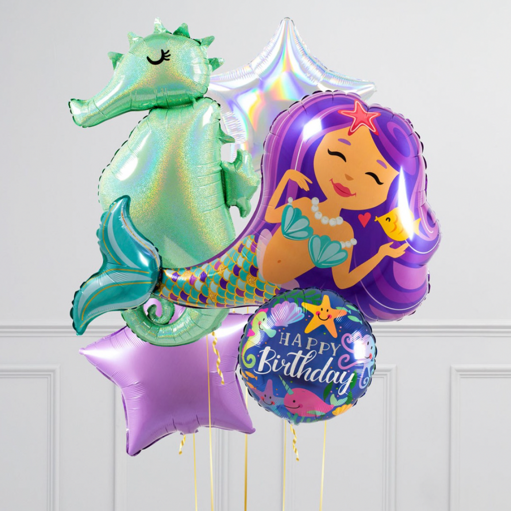 Helium Mermaid Party Balloons | Balloonfactory.ie – BalloonFactory.ie