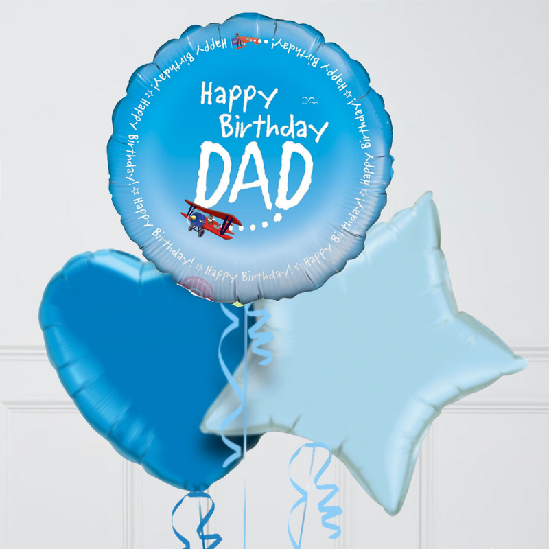 Happy Birthday Dad Inflated Foil Balloons Balloonfactory ie Happy Birthday Dad Inflated Foil Balloons Balloonfactory ie