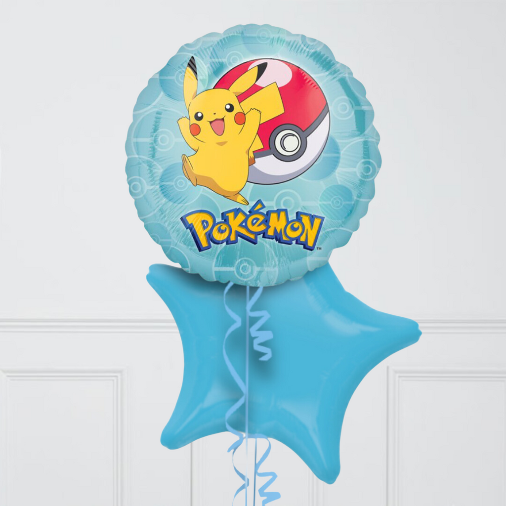 Pokemon Pikachu Birthday Balloons Delivered - Balloonfactory.ie ...
