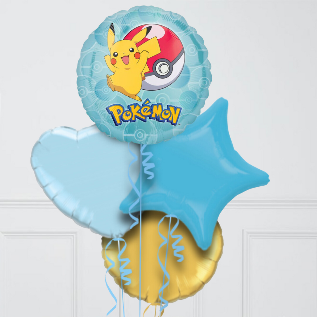 Pokemon Pikachu Birthday Balloons Delivered - Balloonfactory.ie ...
