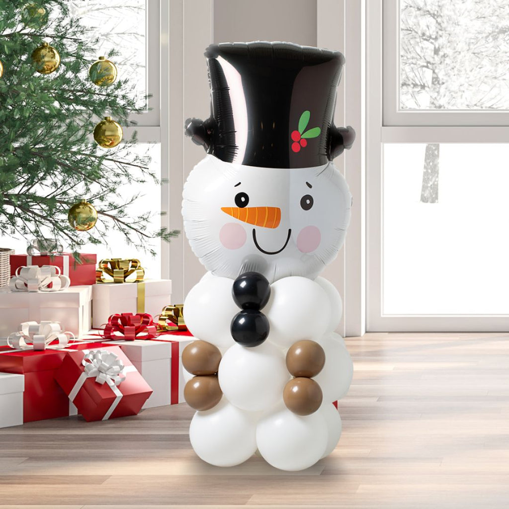 Snowman Inflated Christmas Balloon Stack | Balloonfactory.ie ...